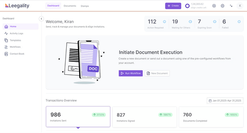 Leegality Document Execution